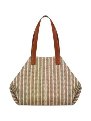 V°73 Striped Shoulder Bag