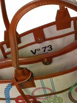 V°73 Printed Tote Bag