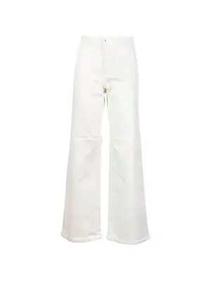 Marella Logo-patch Jeans - Neutrals