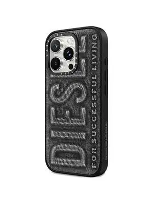 DIESEL X Casetify Denim-effect Iphone 16 Pro Case