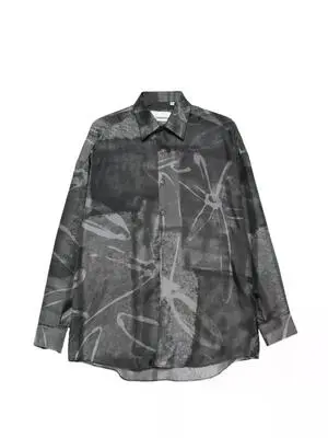 COSTUMEIN Valentino Abstract Shirt - Black