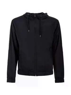 Herno Zip-fastening Hooded Jacket - Blue