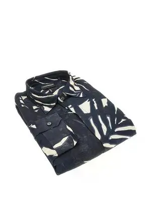 Emporio Armani Buttoned Printed Shirt