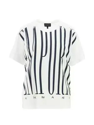 Emporio Armani Graphic-print T-shirt - White