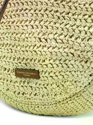 GIANNI CHIARINI Nefeli Woven Shoulder Bag