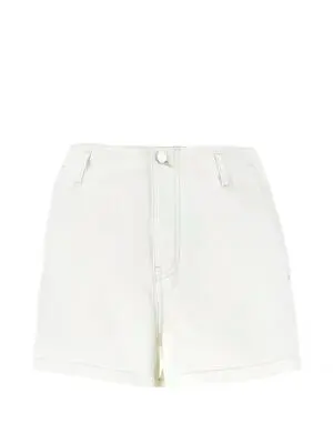 Emporio Armani Cotton Shorts - Neutrals