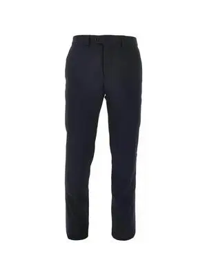 Emporio Armani Textured Trousers - Blue