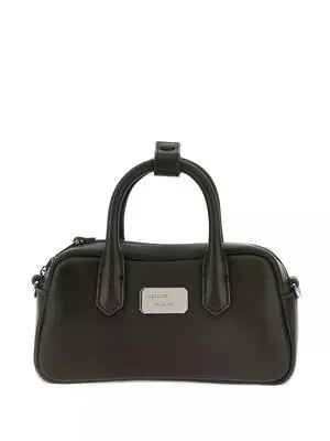 Emporio Armani Logo-plaque Tote - Brown