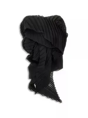 Emporio Armani Pleated Scarf