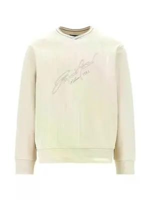 Emporio Armani Logo-embroidered Sweatshirt