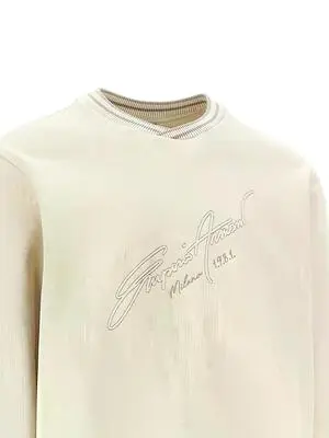 Emporio Armani Logo-embroidered Sweatshirt
