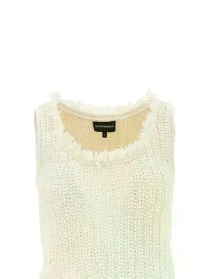 Emporio Armani Knitted Sleeveless Tank Top