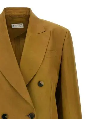 Alberto Biani Double-breasted Blazer With Peak Lapels