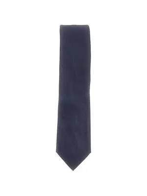 Emporio Armani Textured Neck Tie - Blue