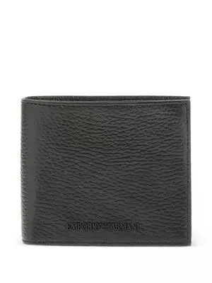 Emporio Armani Logo-plaque Wallet - Black