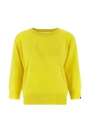 EXTREME CASHMERE X Dropped-shoulder Sweater - Yellow