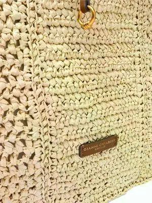 GIANNI CHIARINI Nefeli Woven Shoulder Bag
