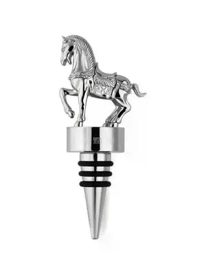 Shanghai Tang Tang Horse Wine Stopper - Silver