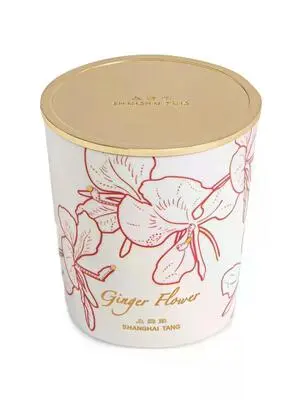 Shanghai Tang Tang Ginger Flower Candle - White