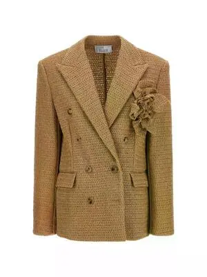 Giuseppe Di Morabito Braided-flower Blazer