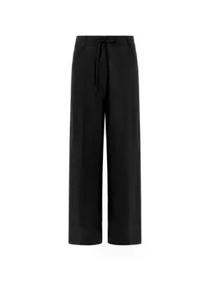 NUDE Drawstring Trousers - Black