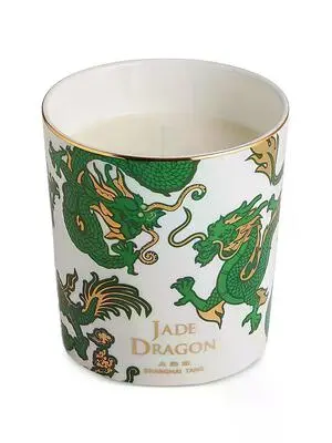 Shanghai Tang Tang Jade Dragon Candle - White