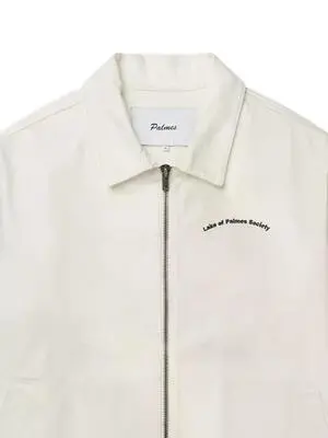 PALMES Lake Zip-up Jacket - White