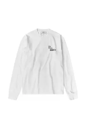 PALMES Piano Long-sleeve T-shirt - White