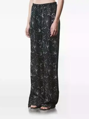 THOM KROM Marble Print Trousers