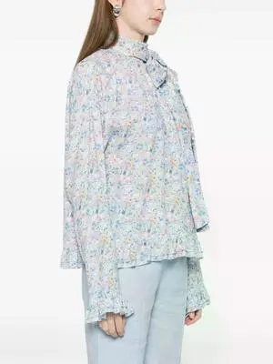 N°21 Bow Floral Blouse