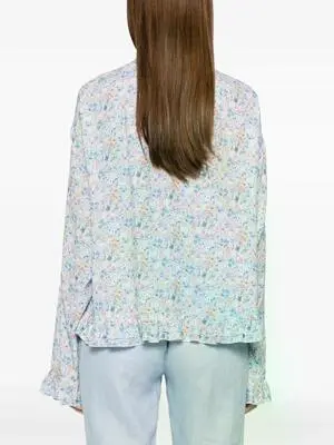 N°21 Bow Floral Blouse