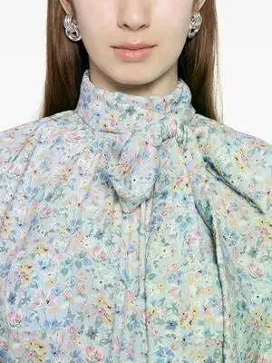 N°21 Bow Floral Blouse