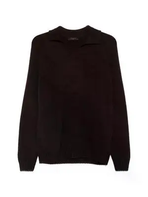 ZANONE Virgin Wool Sweater - Brown