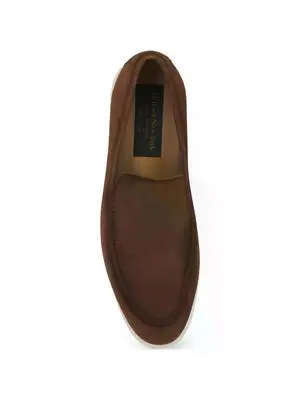To Boot New York Montage Round-toe Loafers - Brown