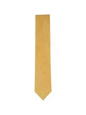 Eton Dotted Tie - Yellow