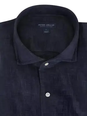 Peter Millar Astino Lino Shirt - Blue