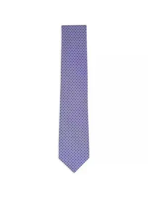 Brioni Patterned Tie - Purple