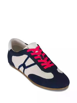 Veronica Beard Riviera Panelled Sneakers - Blue
