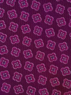 Eton Woven Silk Necktie - Purple