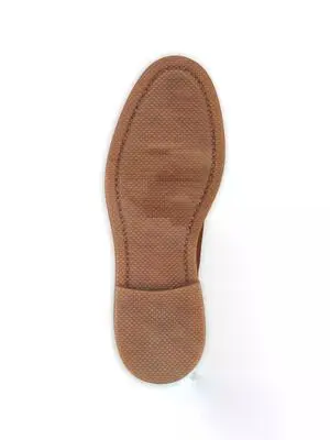 Aquatalia Placido Suede Loafers - Brown
