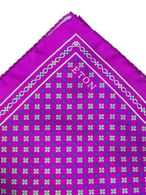 Eton Patterned Pocket Square