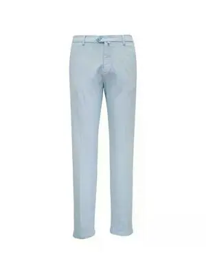 Kiton Buttoned Jeans - Blue