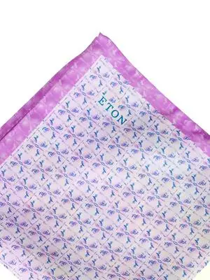 Eton Patterned Pocket Square