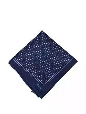 Brioni Polka-dot Pocket Square