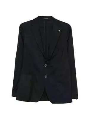 Tagliatore Two-button Patch-pocket Blazer - Blue