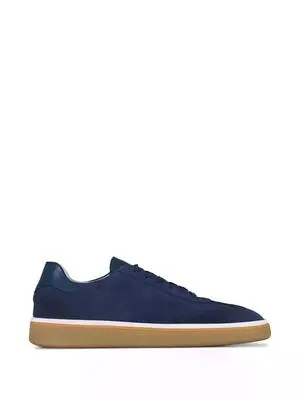 Aquatalia Milano Suede Sneakers - Blue