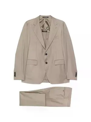 Tagliatore Single-breasted Suit - Neutrals