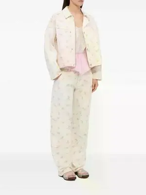 MSGM Floral Trousers