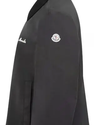 Moncler Arinell Logo Shirt Jacket - Black