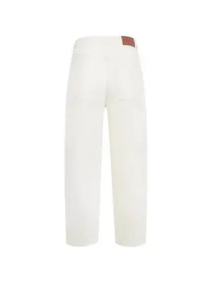 Studio Nicholson Logo-patch Straight Leg Jeans